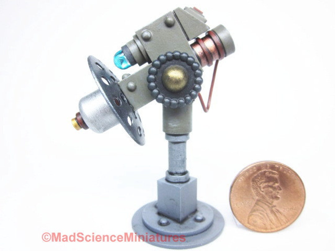 Dollhouse Miniature Laboratory Mad Doctor Frankenstein Lab Plasma Torch ...