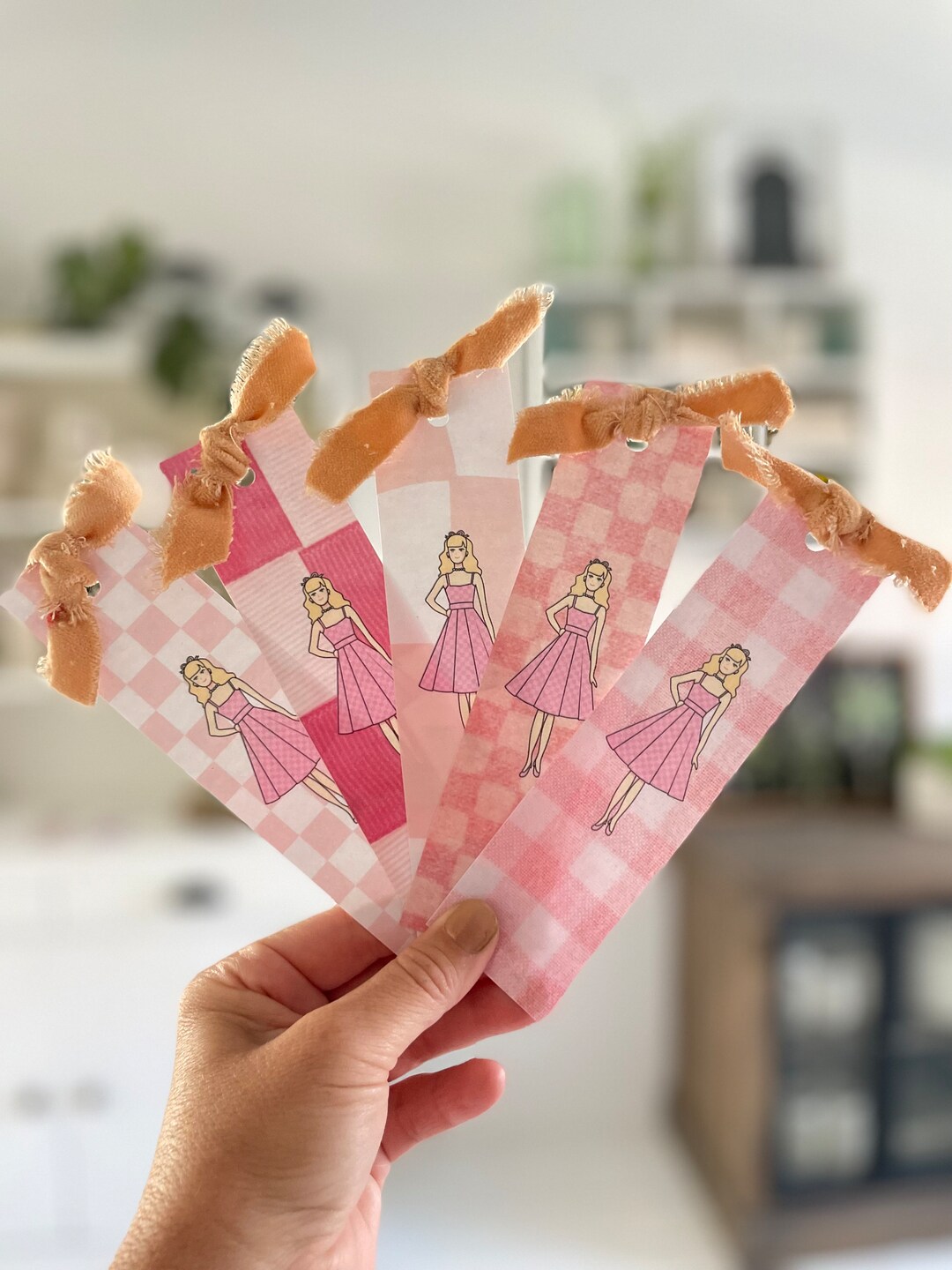 Barbie Bookmark Favor Printable Download. Party Favor Gifts. Classroom ...