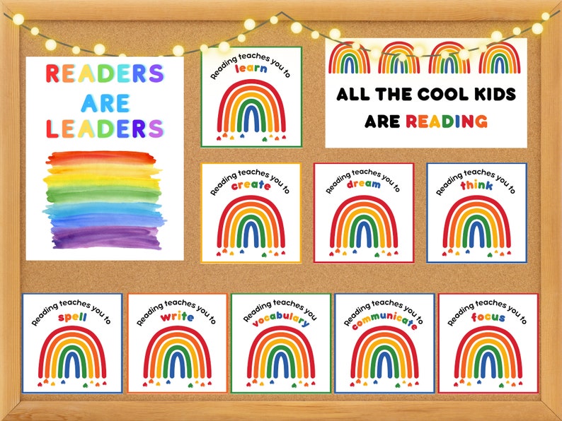Printable Teacher Bulletin Board Display Kit Digital Download