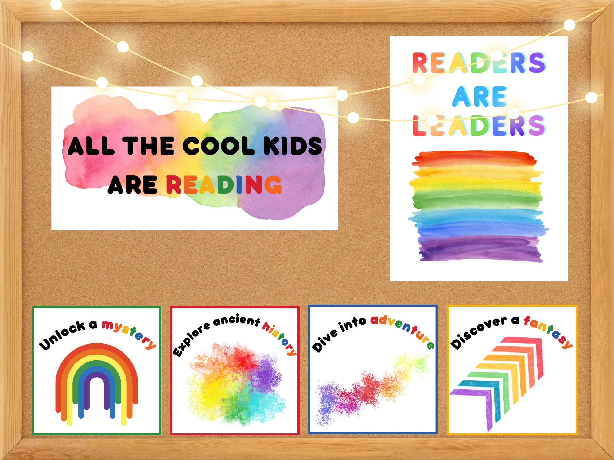 Printable Teacher Bulletin Board Display Kit - Digital Download ...