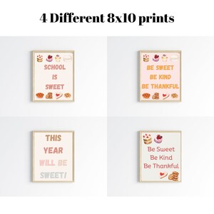 Printable Teacher Bulletin Board Display Kit. School is Sweet. This ...