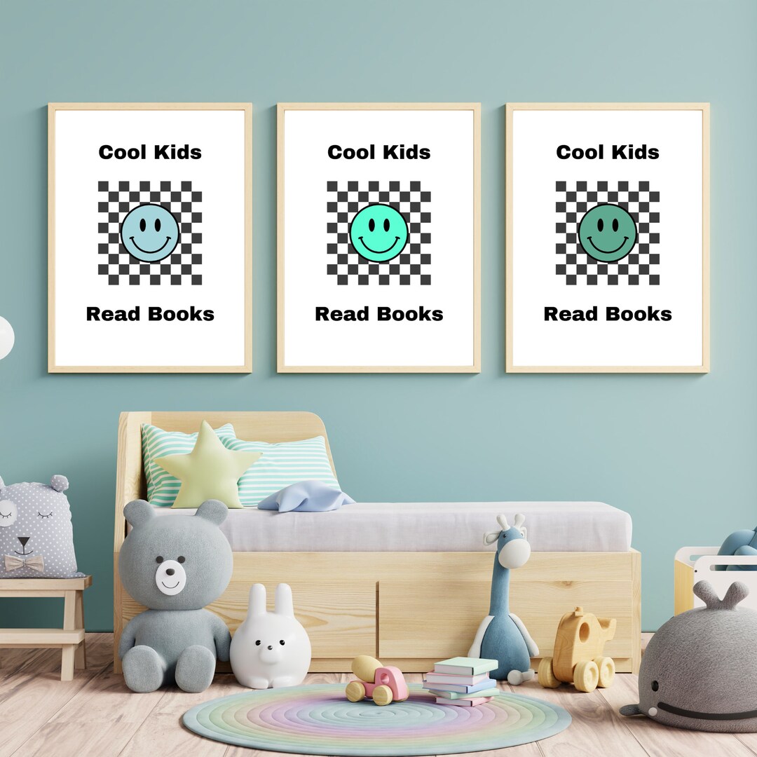Cool Kids Read Books. Cool Kids Read Art. Print Digital Download ...