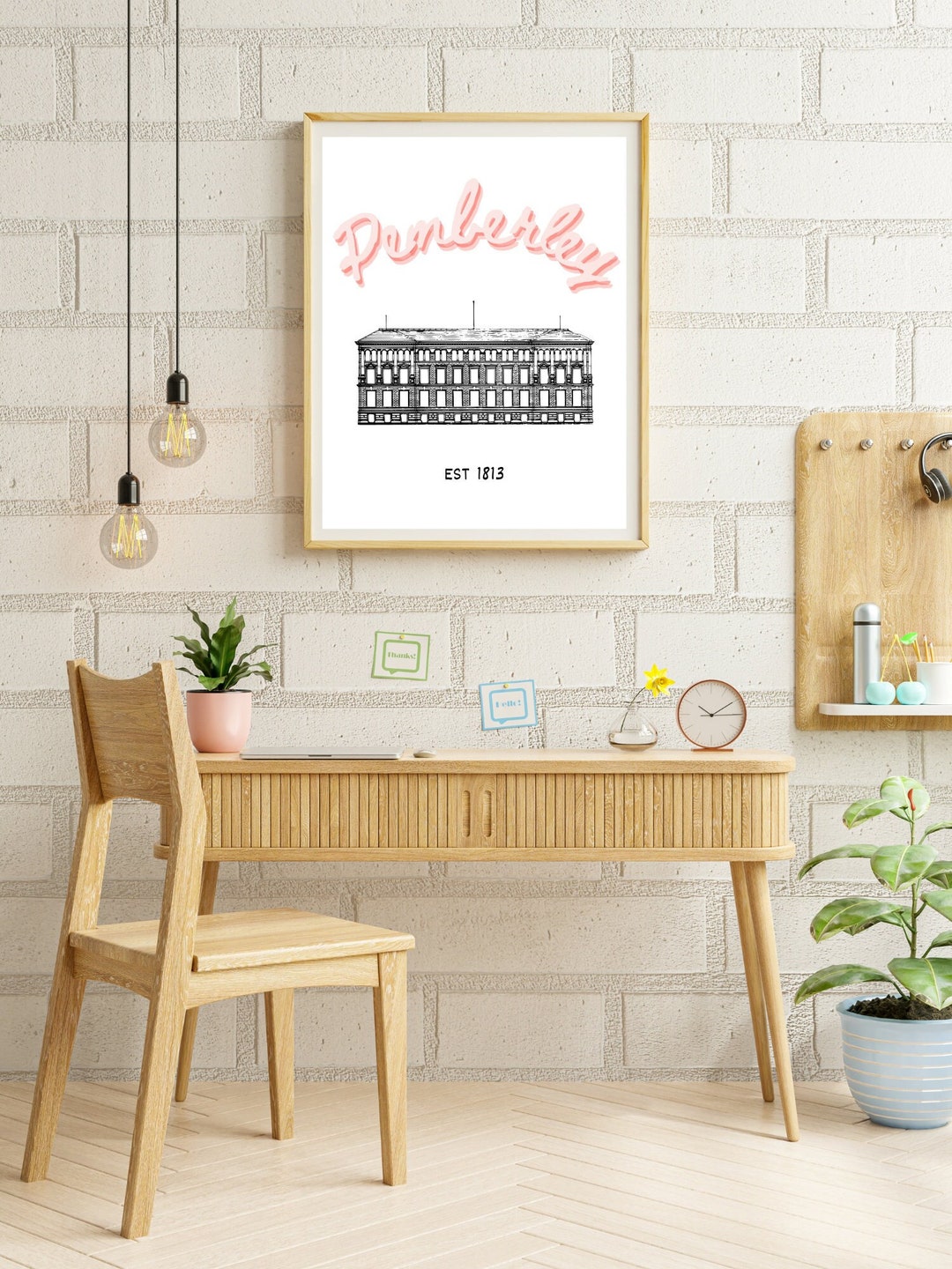 Pride & Prejudice Print Download, Jane Austen Art. Pemberley Art Print ...