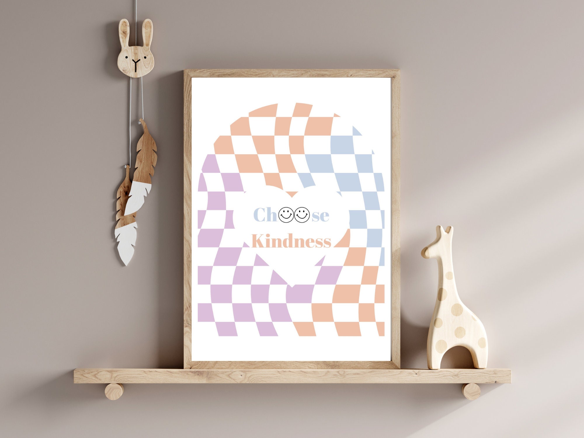 Choose Kindness Download Print, Kids Art, Playroom Wall Decor ...