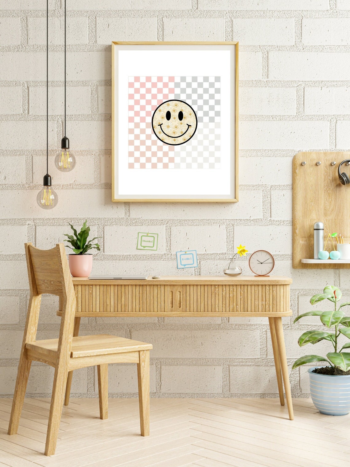 Smiley Face Print Download, Groovy Smile Face Art. Smile Face Print ...