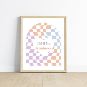 Choose Kindness Download Print, Kids Art, Playroom Wall Decor ...