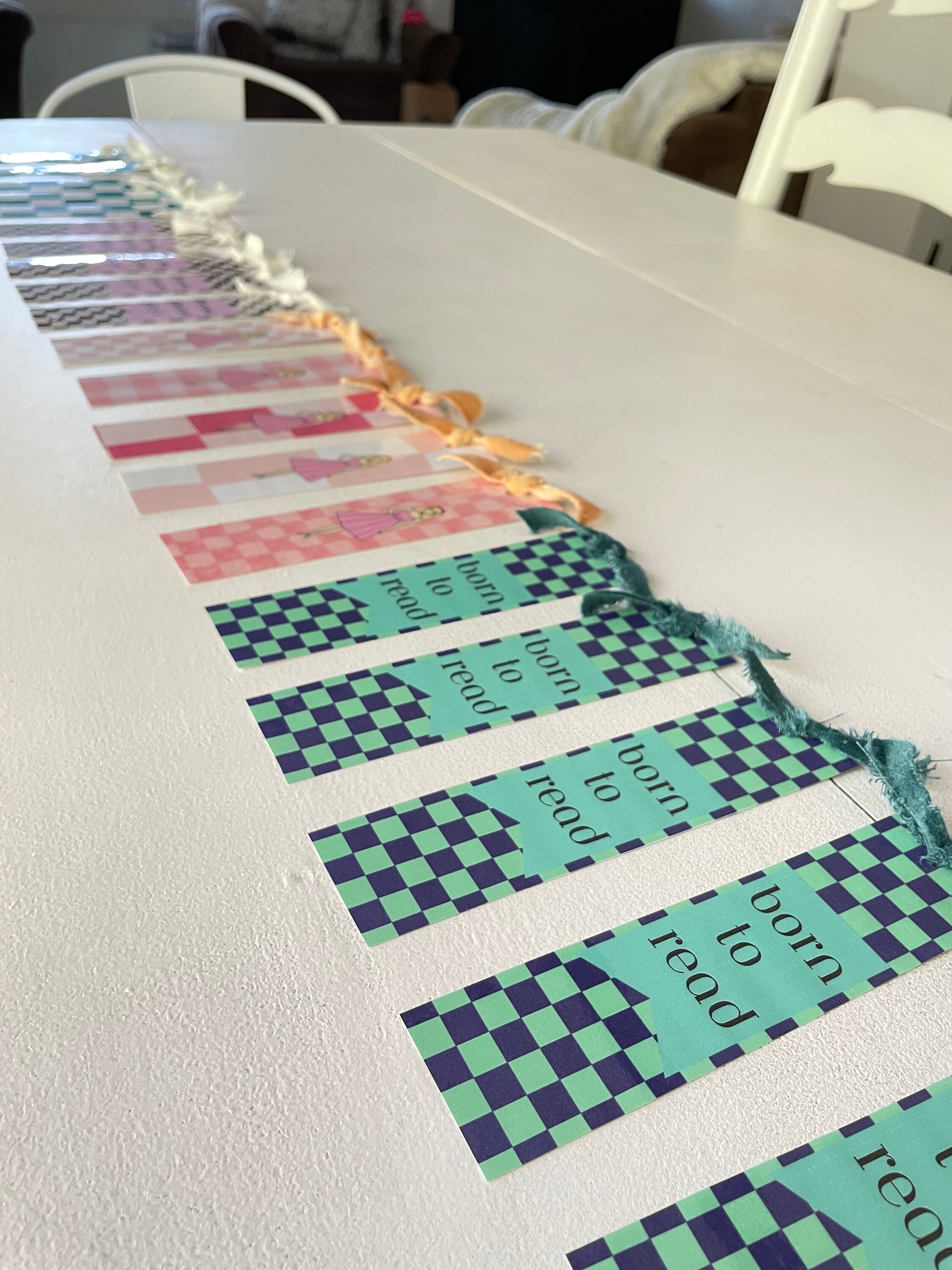 Bookmark Favor Template. Printable Download. Party Favor Gifts ...