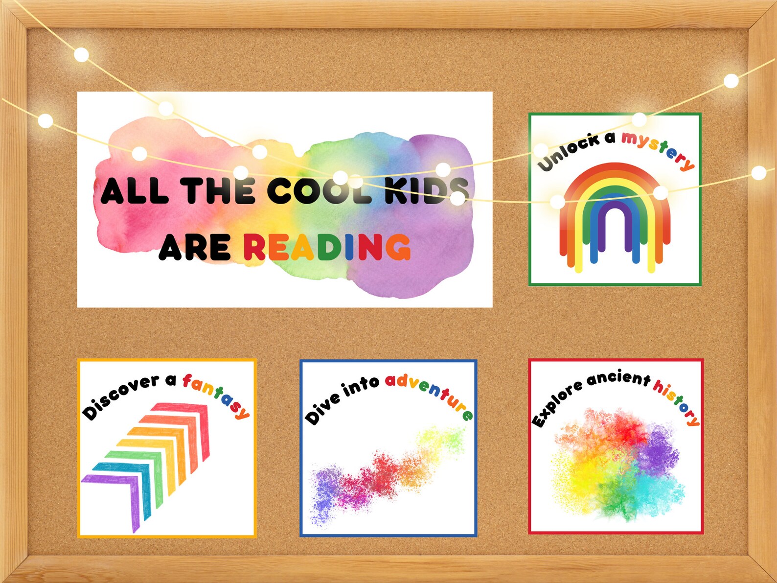 Printable Teacher Bulletin Board Display Kit Digital Download ...