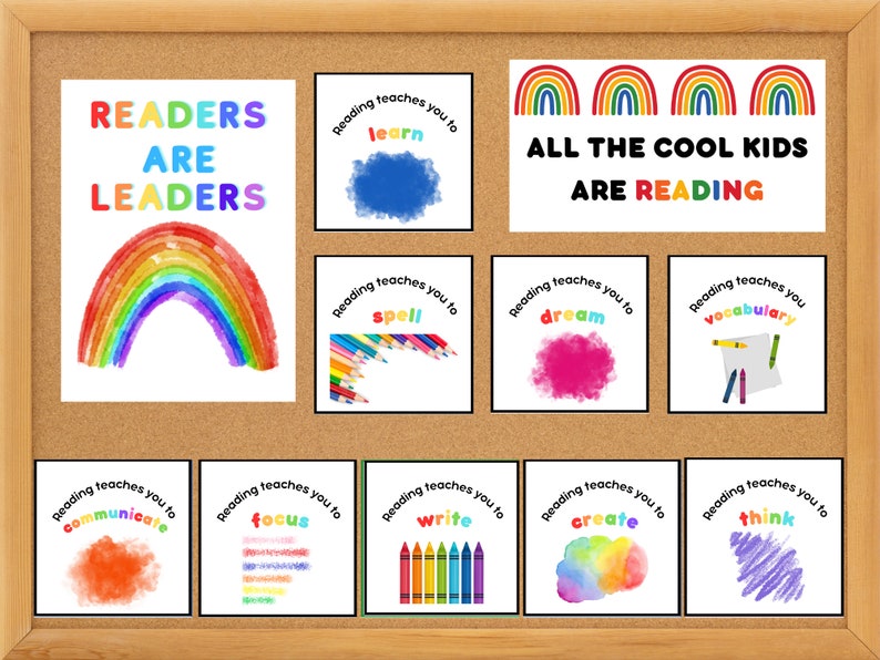 Printable Teacher Bulletin Board Display Kit Digital Download