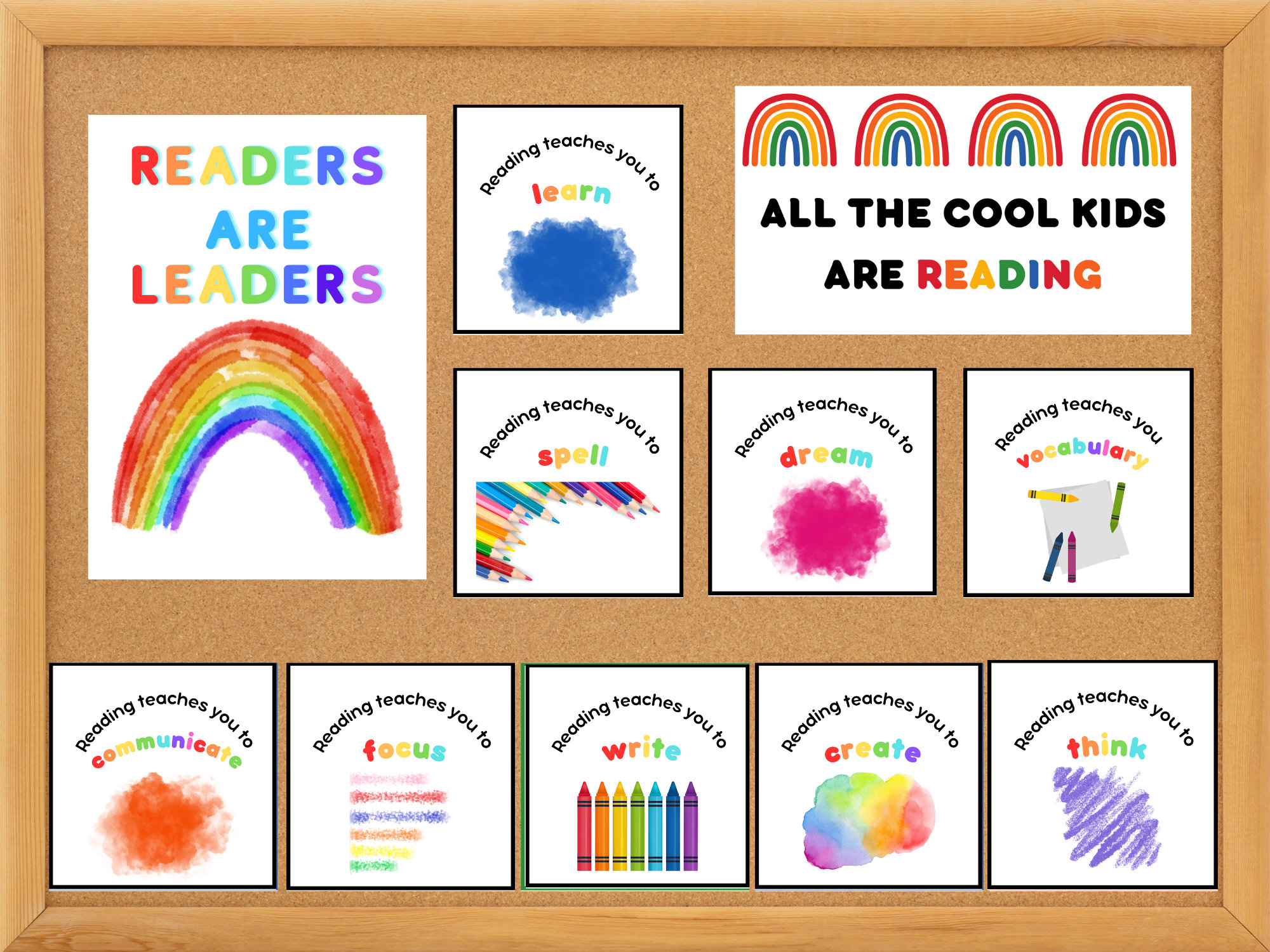 Printable Teacher Bulletin Board Display Kit Digital Download ...