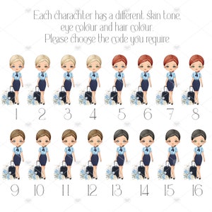 Personalised Flight Attendant Card, Air Hostess Card, Cabin Crew Card ...