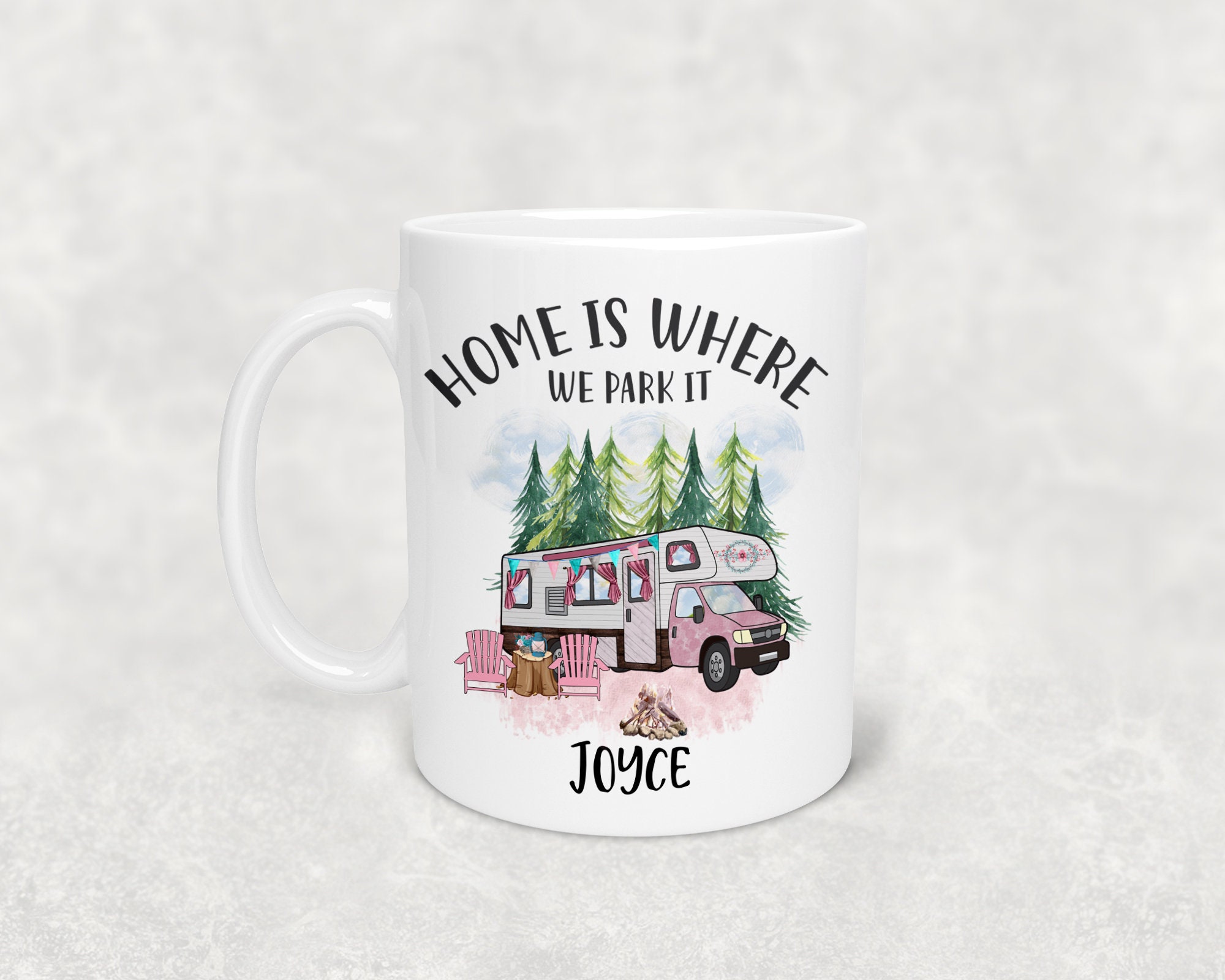 Personalised Motorhome Mug - Campervan Mug - Motorhome Coaster ...