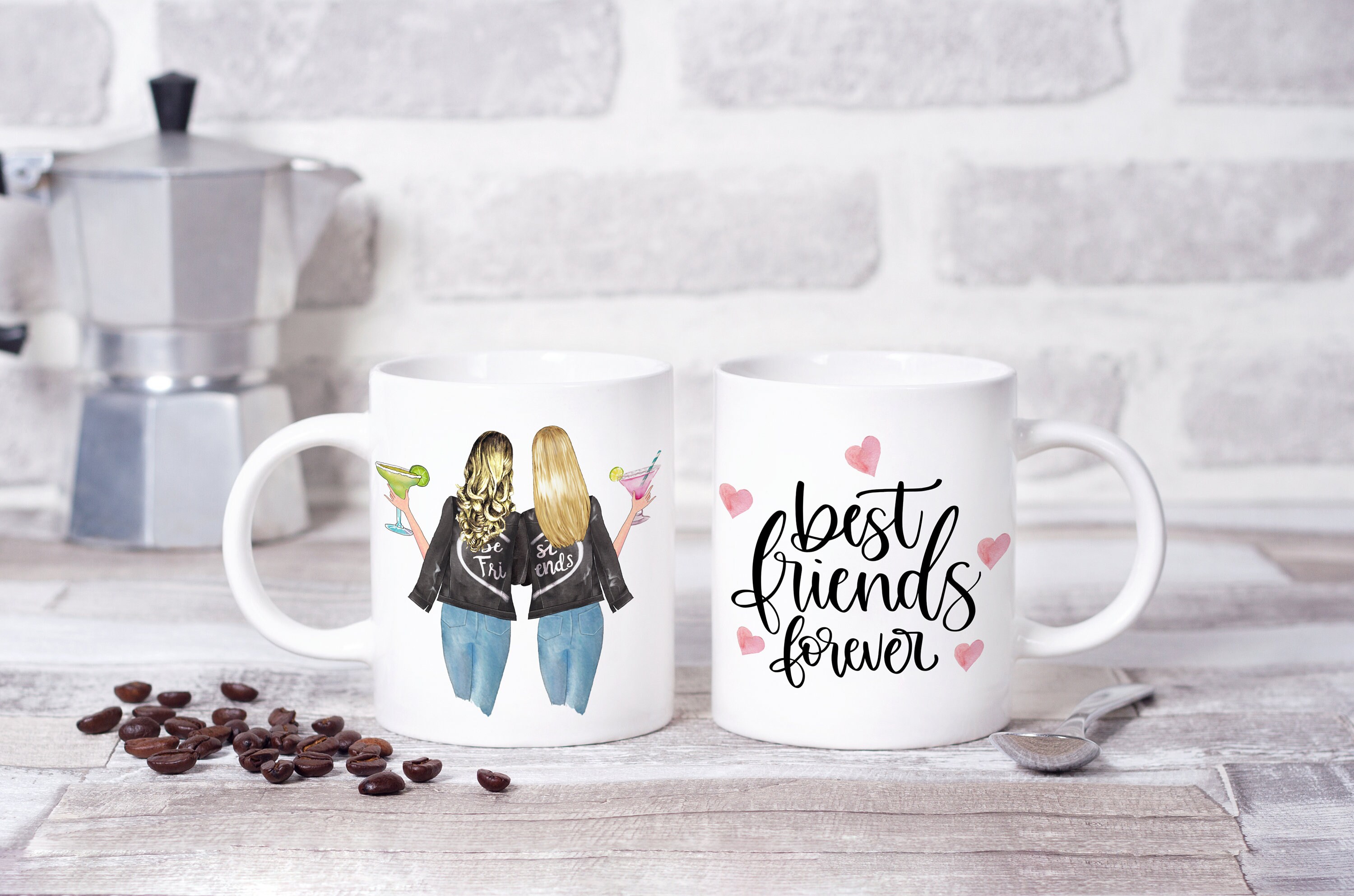 Personalised Best Friend Mug Besties Mug Soul Sisters Mug - Etsy UK