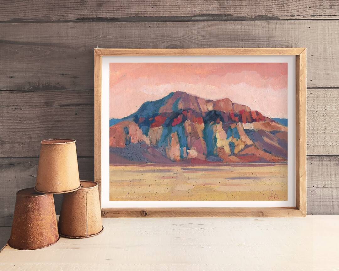 Red Rocks Print - Bridge Mountain - Red Rock Canyon Print - Nevada ...