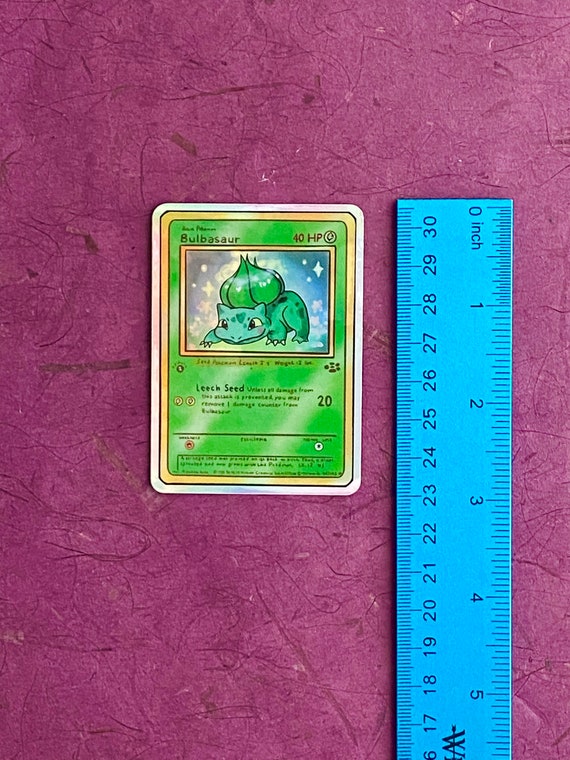 Pink Bulbasaur Pokemon Card