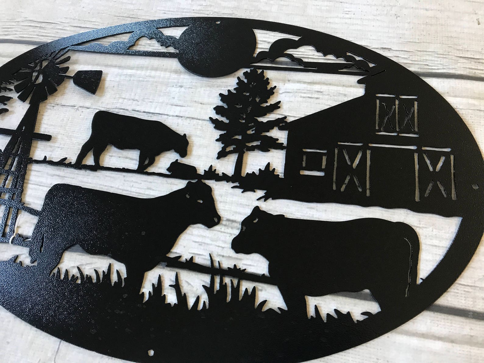 Cattle Metal Sign Cow Metal Sign Farm Metal Sign Ranch - Etsy