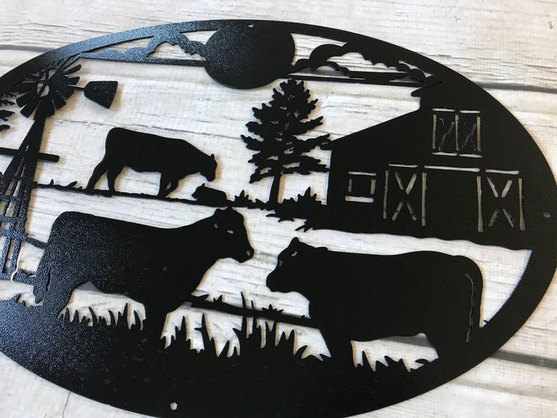 Cattle Metal Sign, Cow Metal Sign, Farm Metal Sign, Ranch Metal Sign - Etsy
