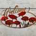Welcome Poppy Sign - Etsy