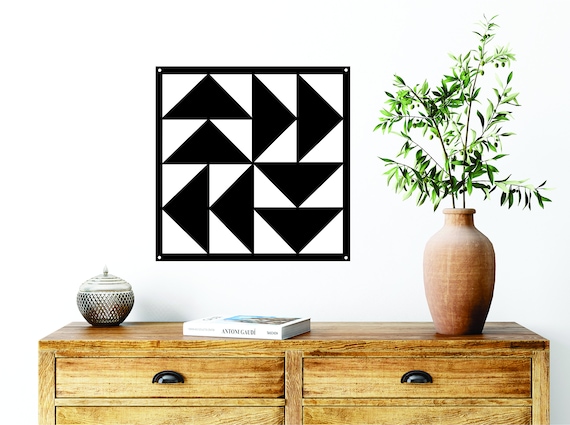 Flying Geese Barn Quilt Flying Geese Quilt Block Flying | Etsy