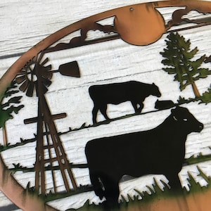 Cattle Metal Sign, Cow Metal Sign, Farm Metal Sign, Ranch Metal Sign - Etsy