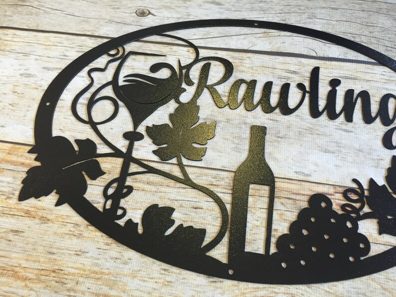 Personalized Wine Theme Sign, Custom Wine Theme Sign, Wine Sign - Etsy