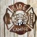 Fire Department Custom Name Sign - Etsy