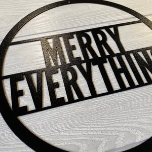 Merry Everything Sign, Farmhouse Decor, Gallery Wall Sign - Etsy