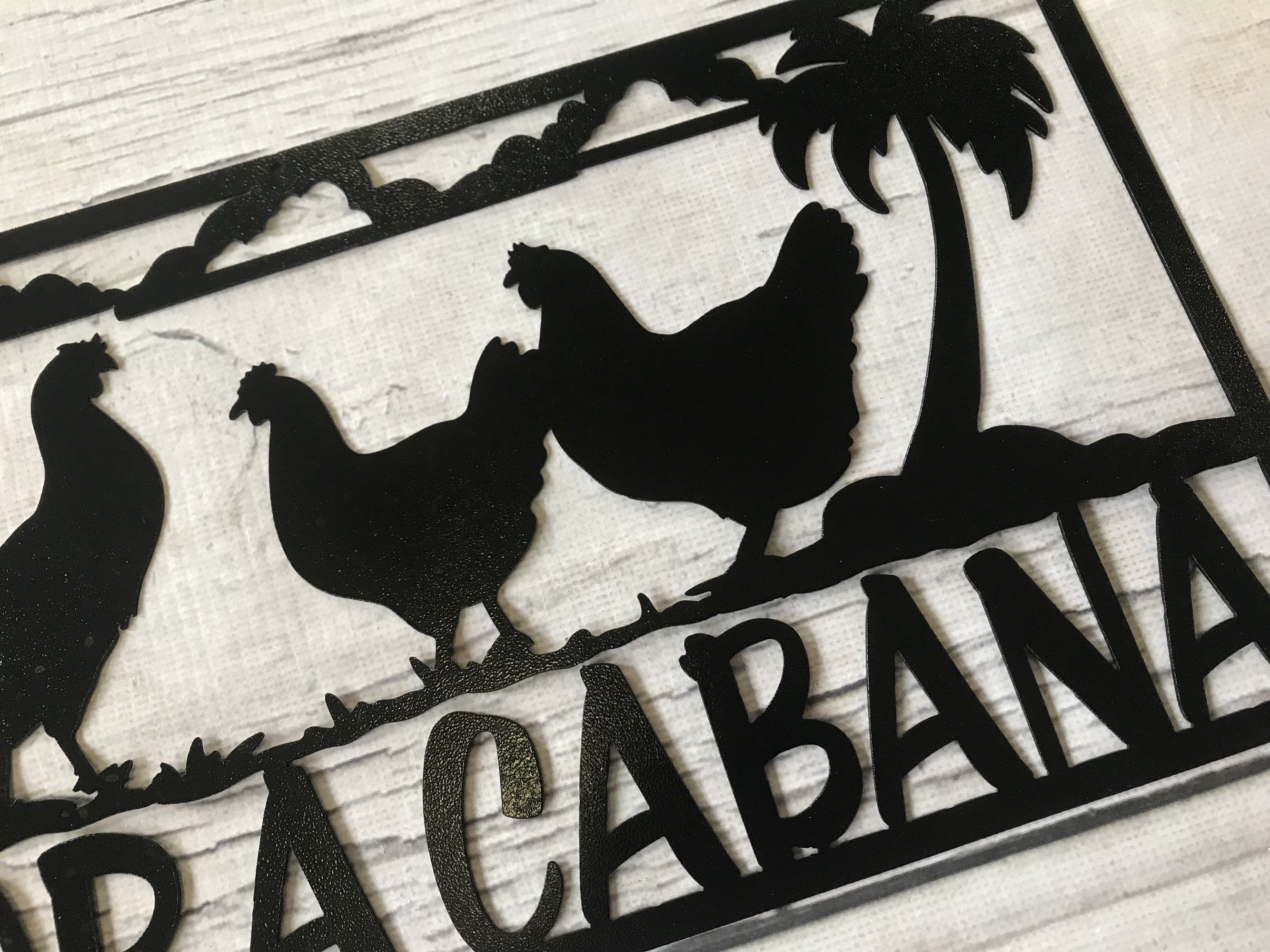 Coop A Cabana Chicken Coop Sign, Farm Sign, Chicken Sign - Etsy