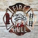 Fire Department Custom Name Sign - Etsy