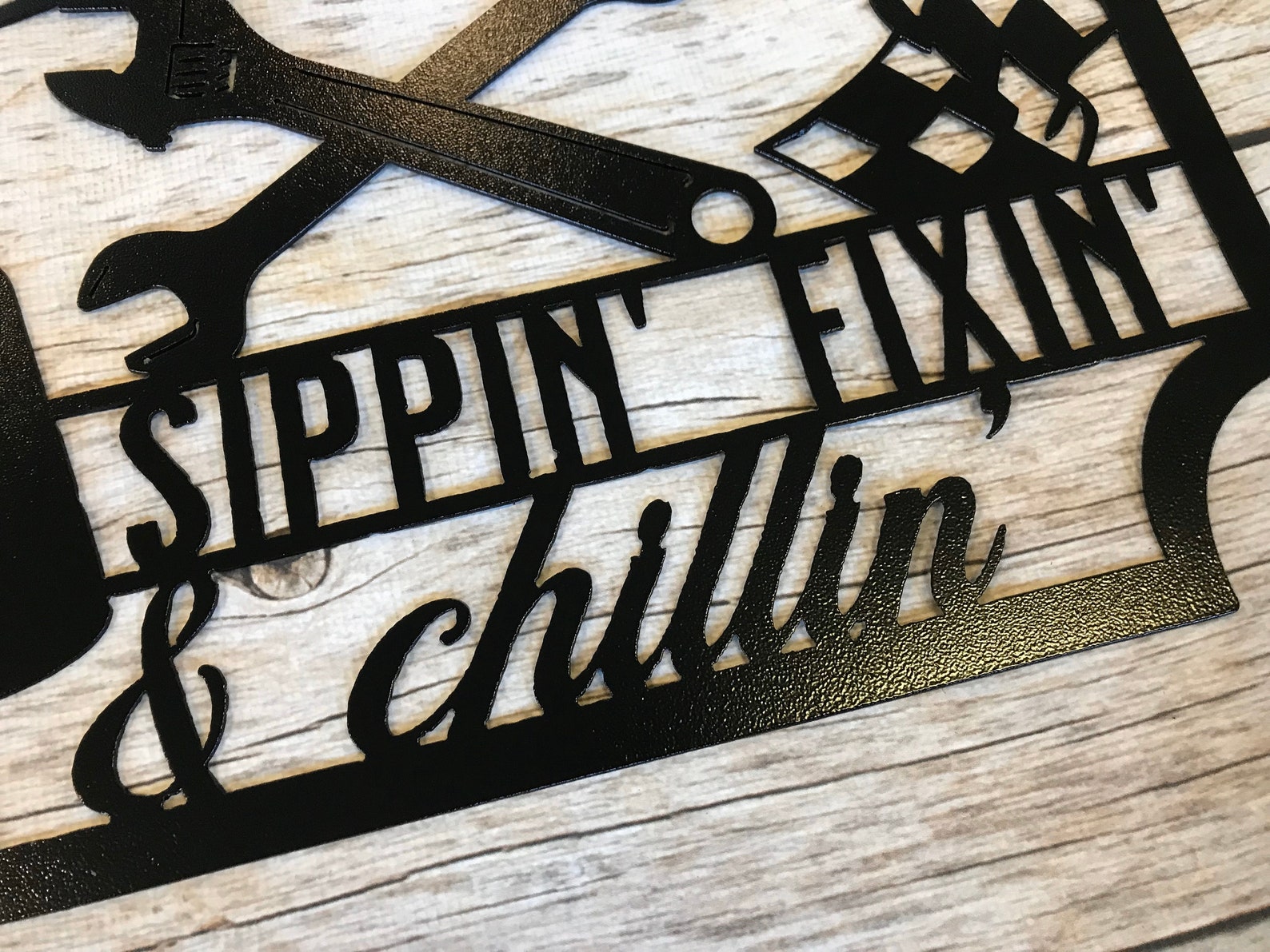 The Garage Metal Sign Automotive Sign Man Cave Sign Garage - Etsy