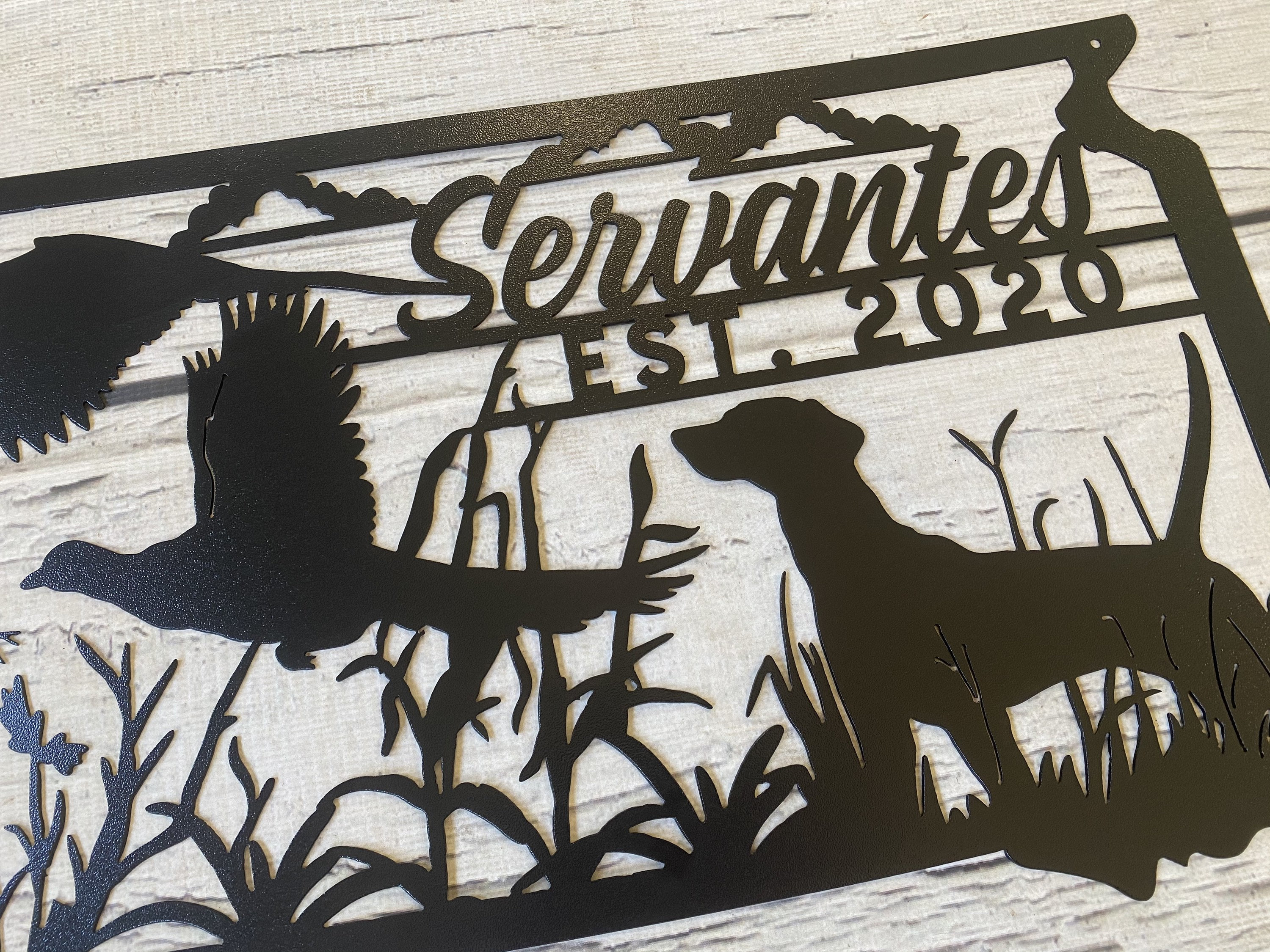 Personalized South Dakota Pheasant Hunting Scene, Pheasant Hunting Sign ...