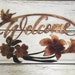 Welcome Tulip Sign, Metal Tulip Art, Welcome Tulip Art - Etsy
