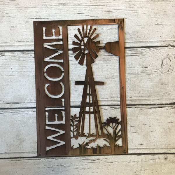 Metal Windmill - Etsy