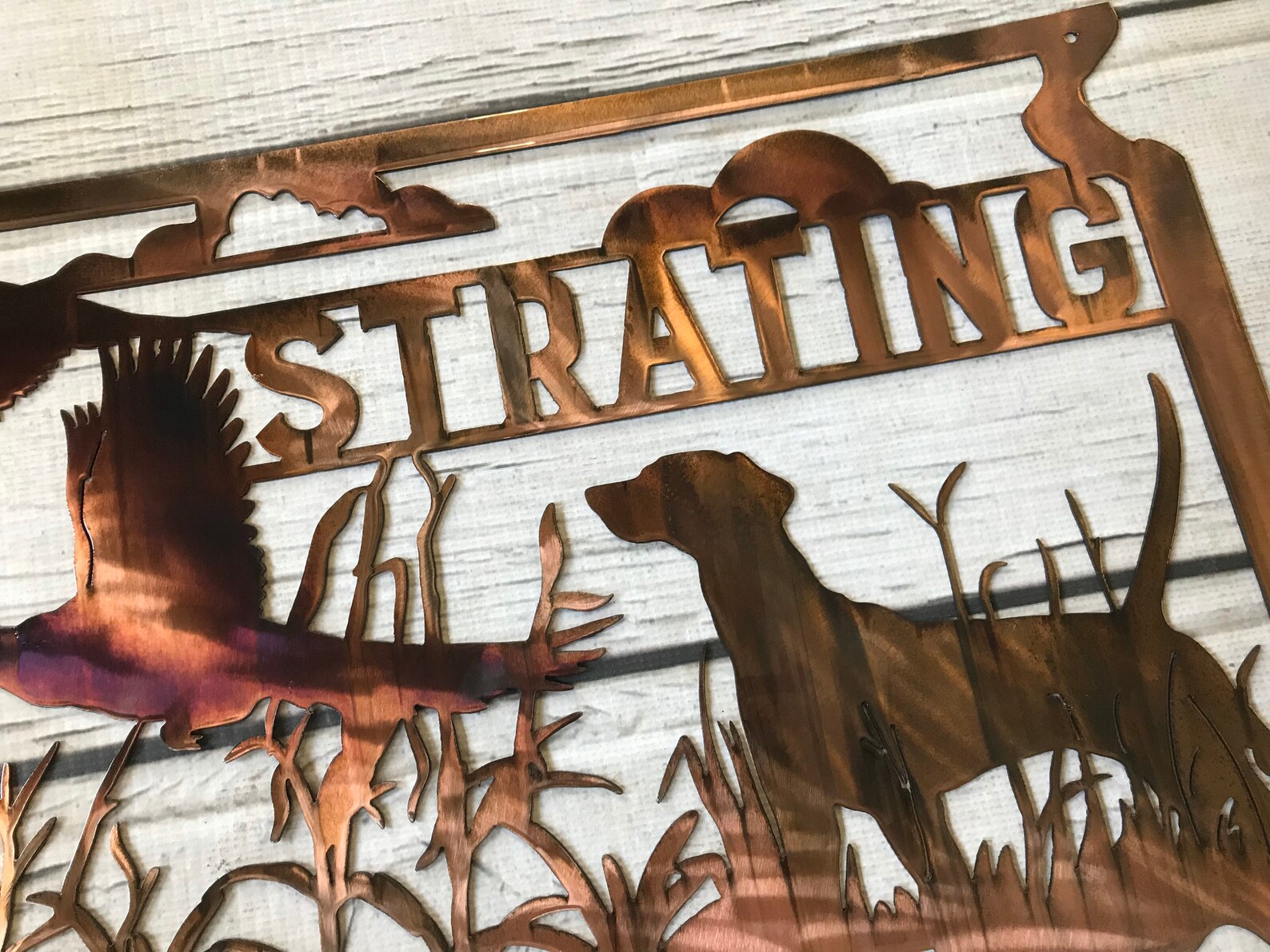 Personalized South Dakota Pheasant Hunting Scene, Pheasant Hunting Sign ...