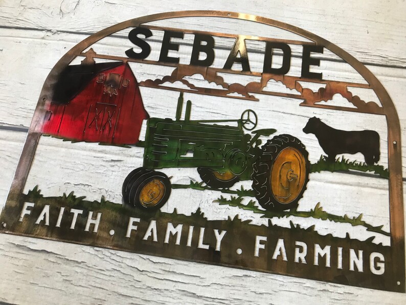 Personalized Farm Sign Custom Farm Sign Farm Sign - Etsy