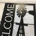 Welcome Windmill Metal Wall Decor, Farm Sign, Personalized Sign - Etsy