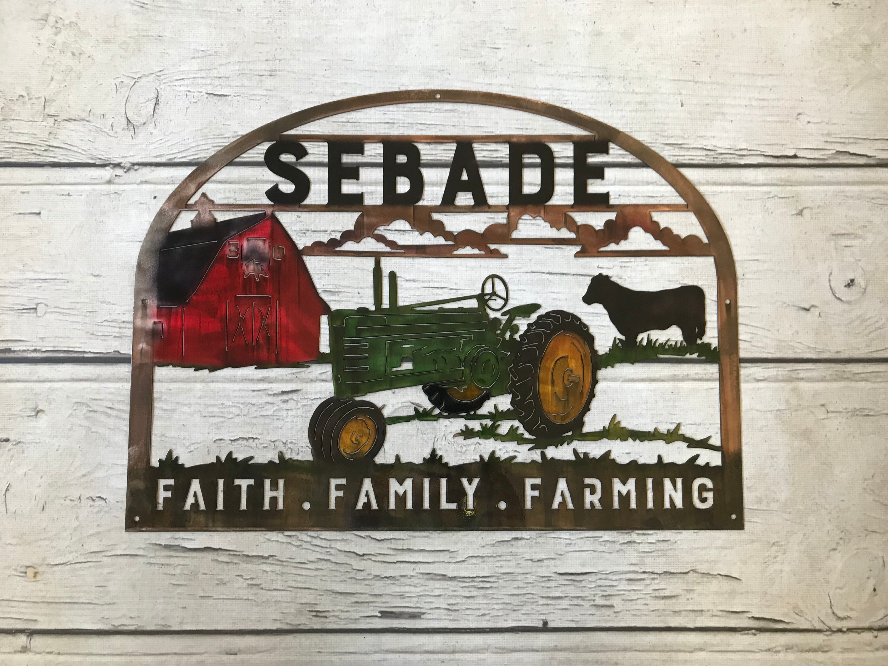 Personalized farm sign custom farm sign farm sign | Etsy