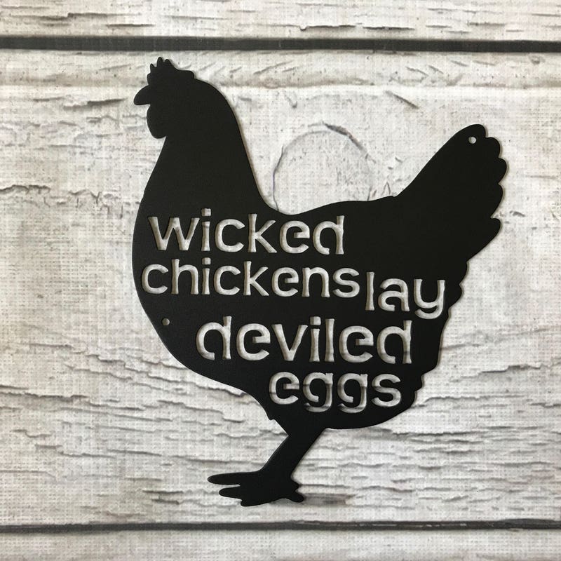 Metal Chicken Art - Etsy