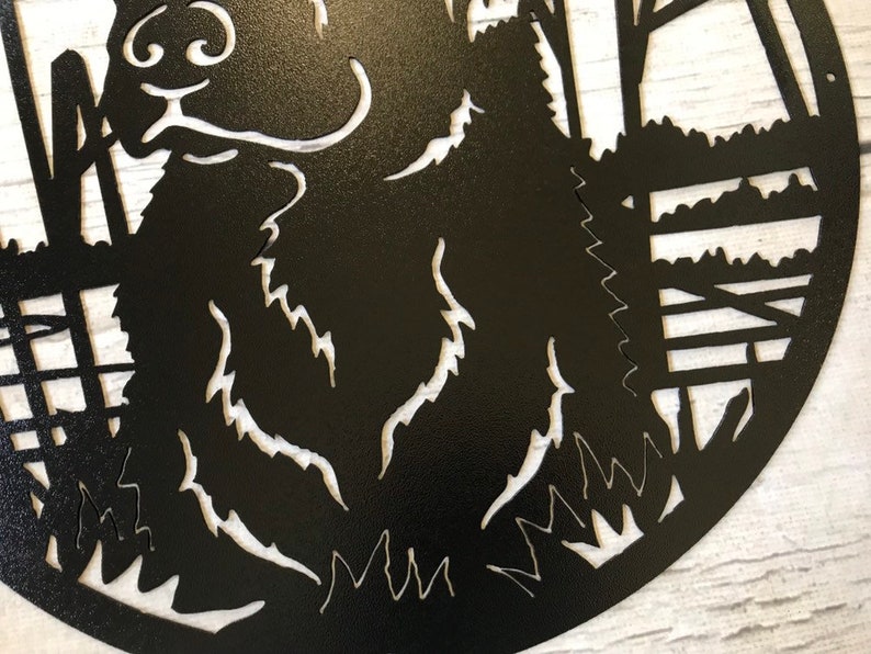 Hunting Dog Sign Dog in Cattails Sign Metal Hunting Sign | Etsy