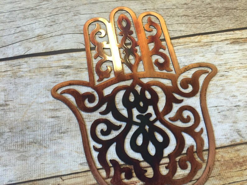 Hand of Fatima EID Metal Sign - Etsy