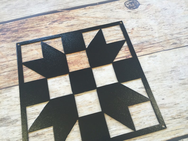 Sisters Choice Barn Quilt Block Metal Barn Quilt | Etsy