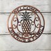 Welcome Friends & Family Pineapple - Etsy