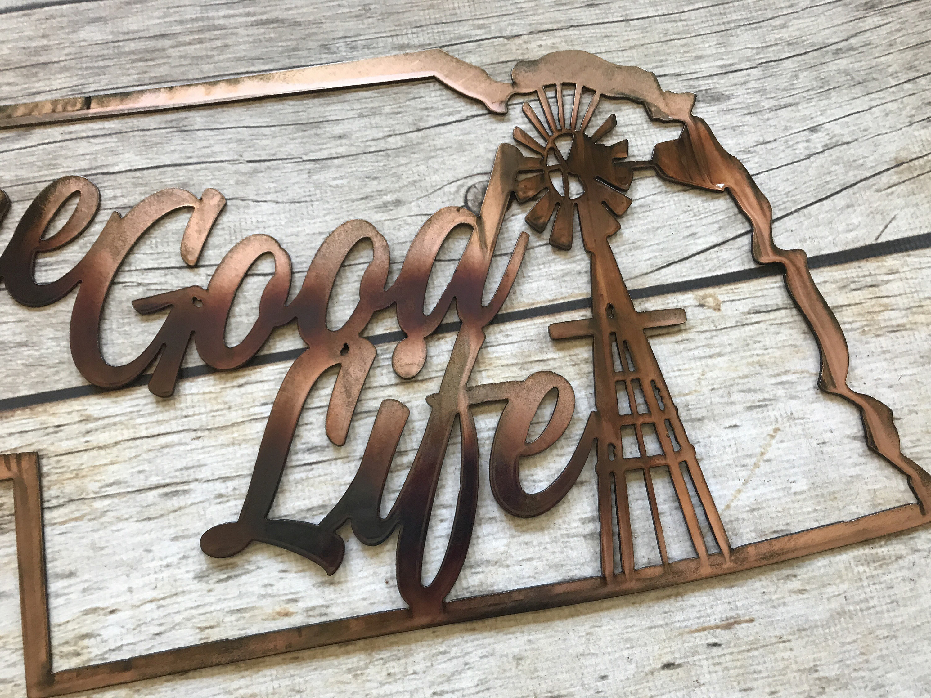 The Good Life Nebraska Sign the Good Life Sign Nebraska | Etsy