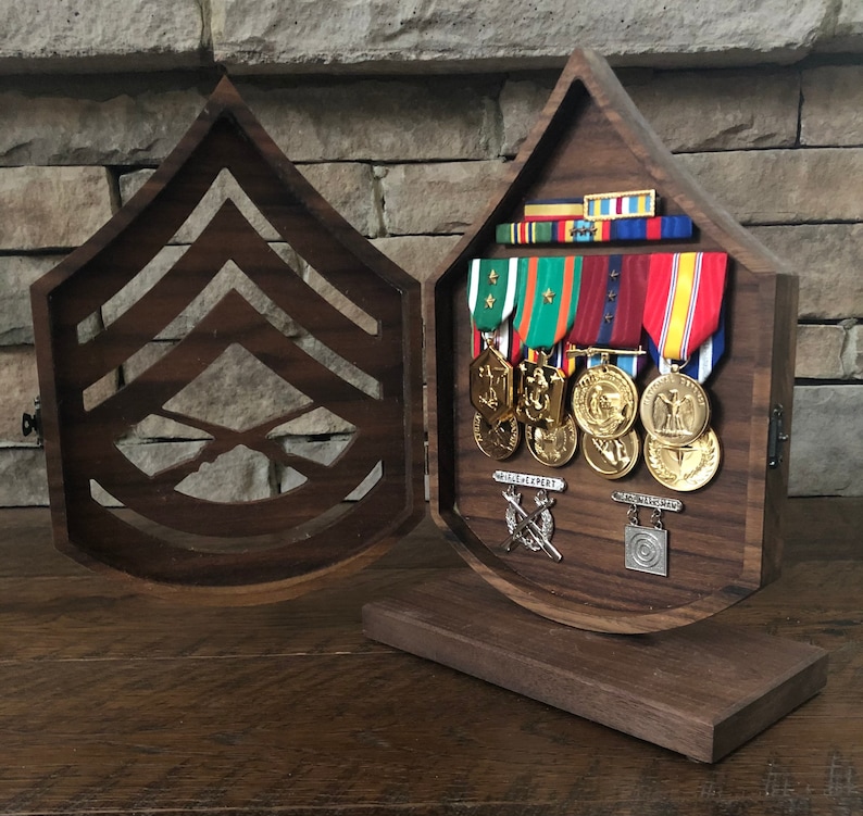 Military Medal Display Case - Etsy