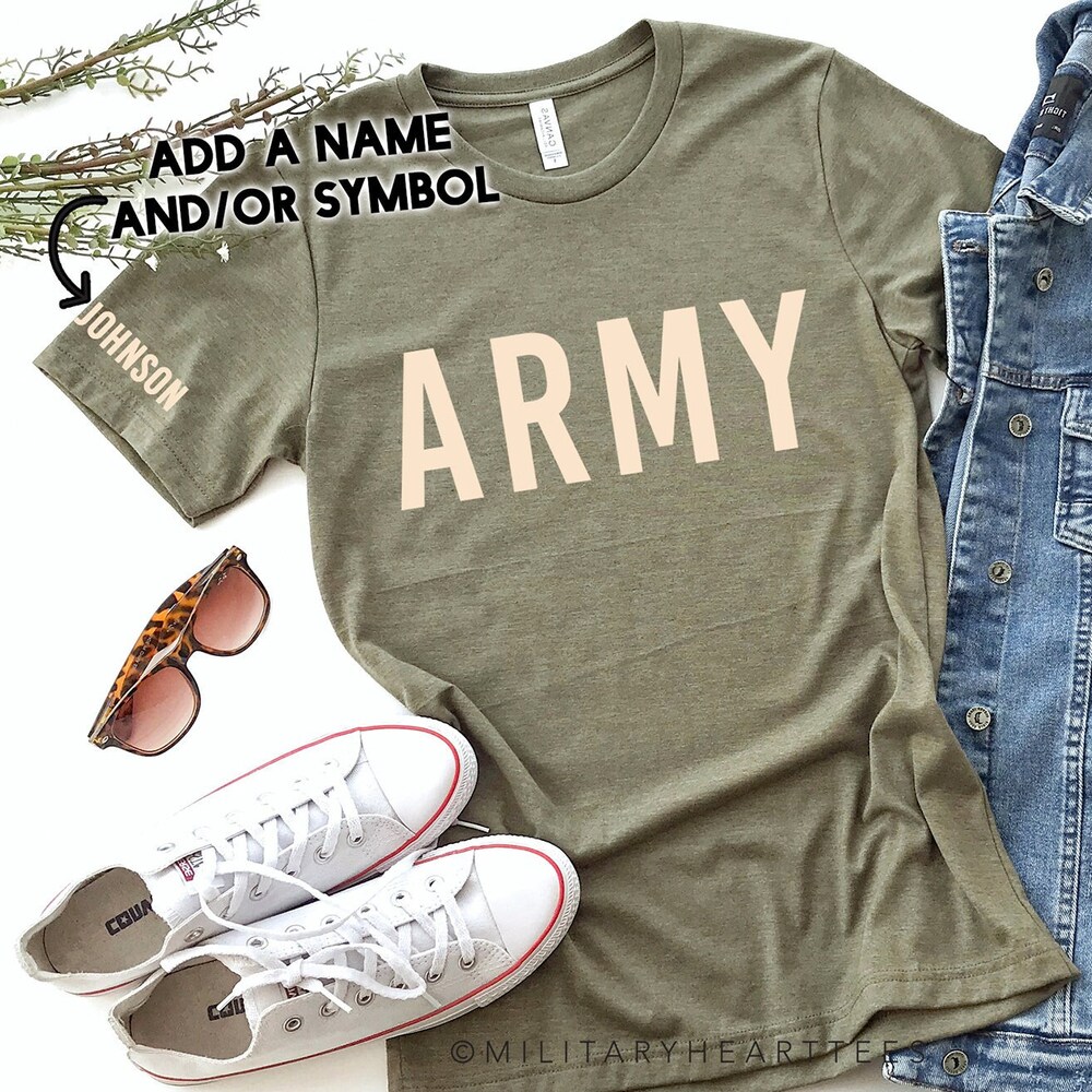 MilitaryHeartTees - Etsy