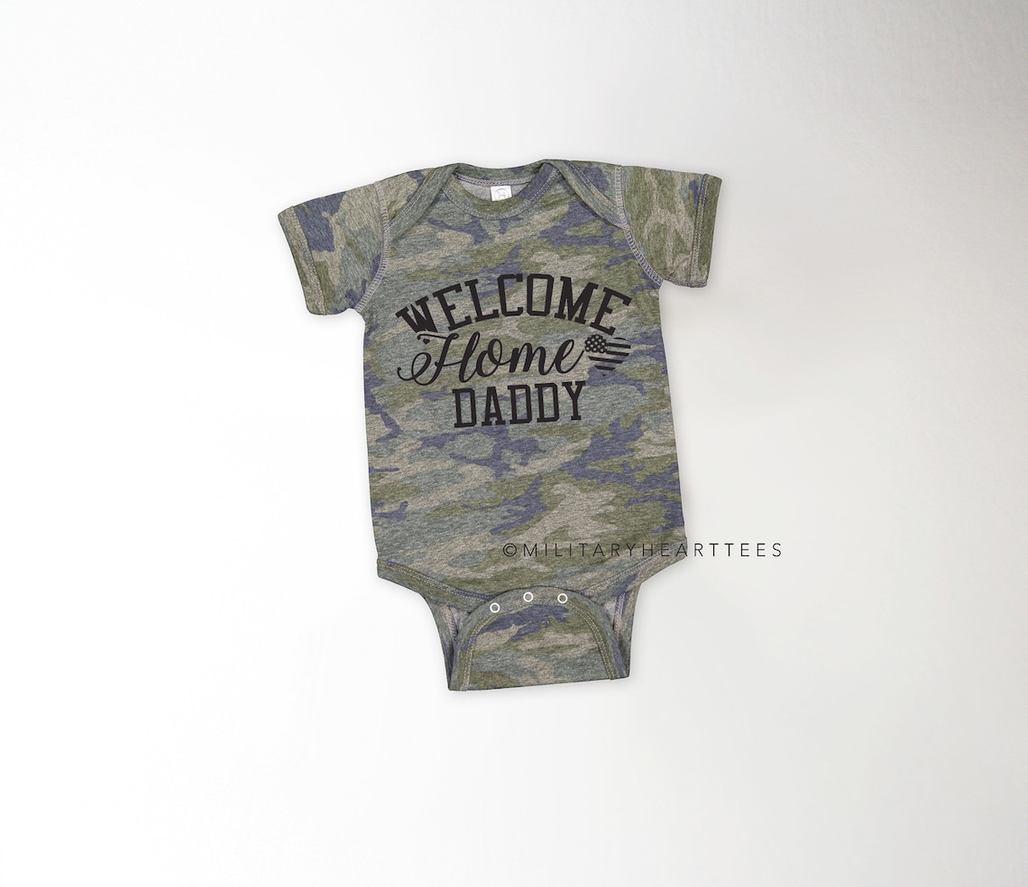 Welcome Home Dad Shirt Welcome Home Daddy Shirt Personalized - Etsy
