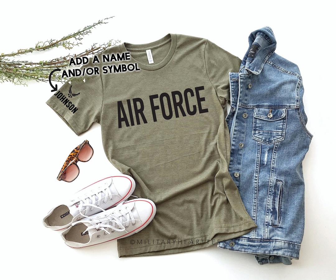 Air Force Shirt With Name, Personalized Air Force Graduation Shirt ...