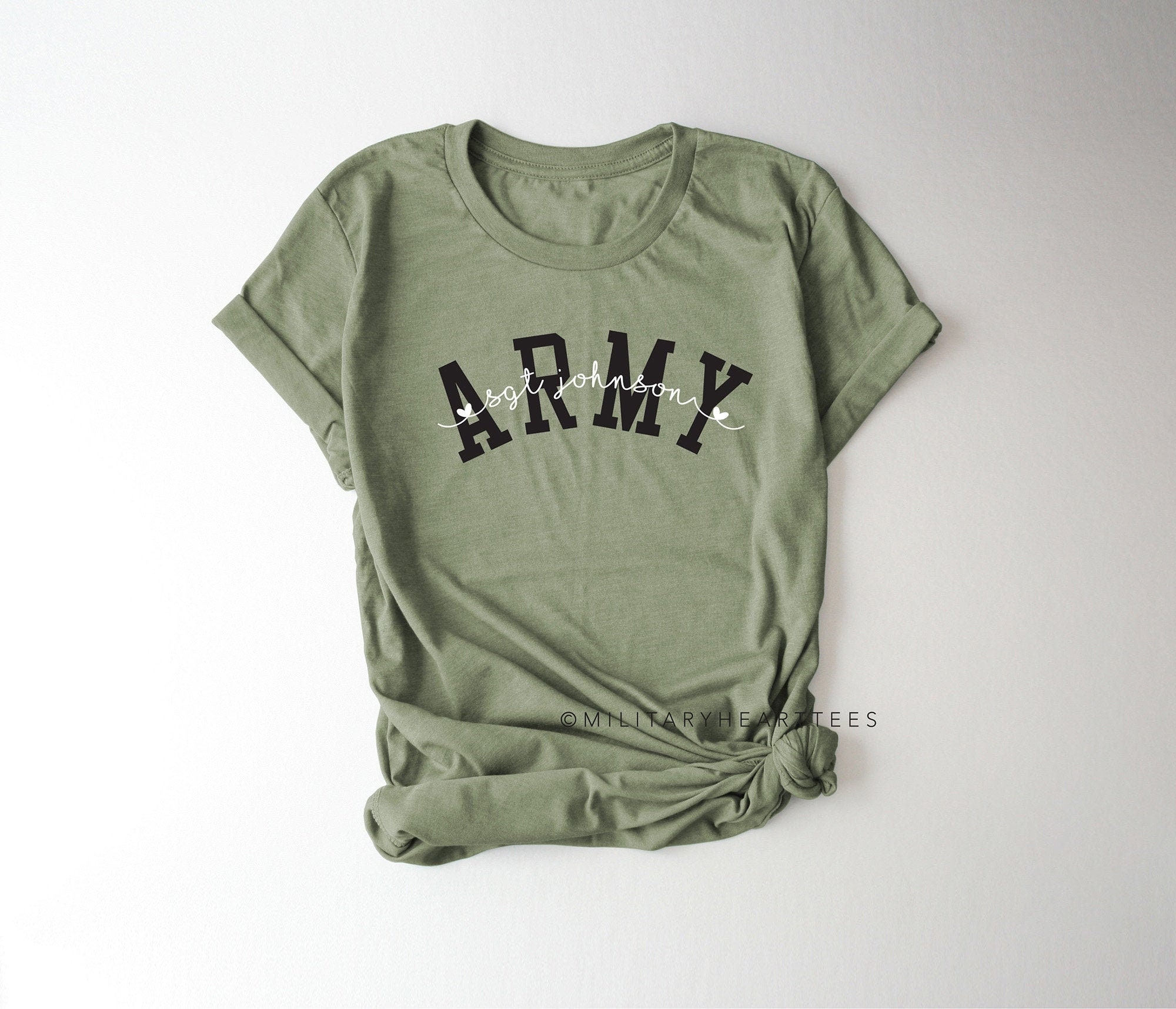 Army Shirt With Name Personalized Army Shirt Army Shirt for - Etsy