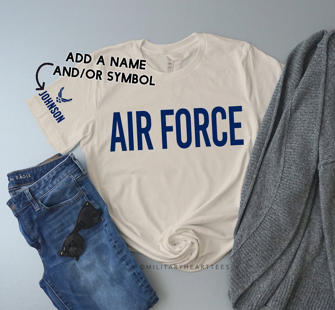 Air Force Shirt With Name, Personalized Air Force Graduation Shirt ...