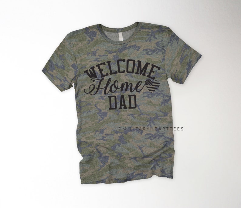 Welcome Home Dad Shirt Welcome Home Daddy Shirt Personalized - Etsy